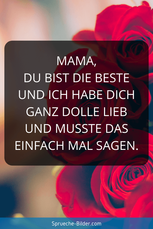 Mama Sprüche – Sprueche-Bilder.com